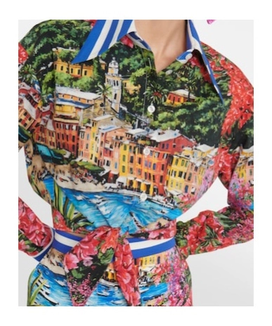 Dolce & Gabbana Printed Cotton Shirt