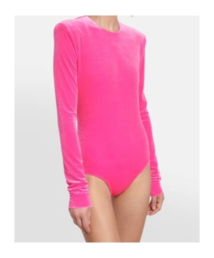 Alexandre Vauthier Velvet Bodysuit