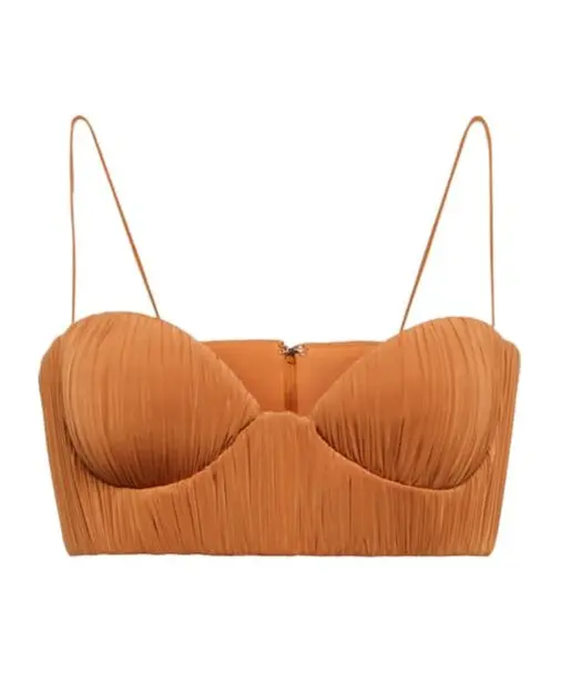 Alex Perry Preston Ruched Top