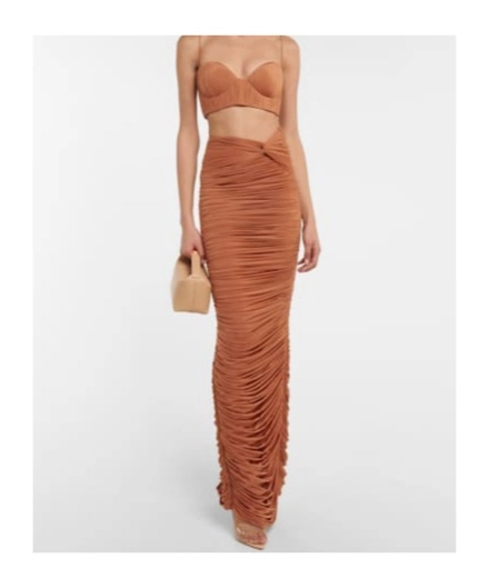 Alex Perry Preston Ruched Top