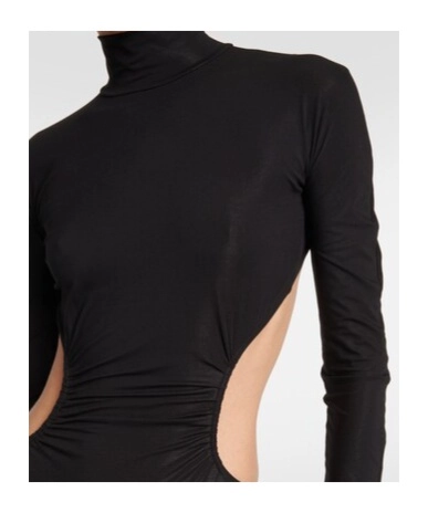 Wolford X N21 Cutout Turtleneck Bodysuit