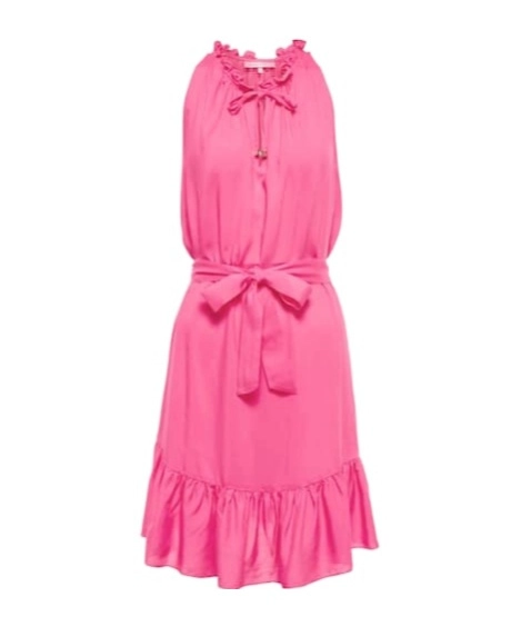 Heidi Klein Self-tie Ruffled Minidress