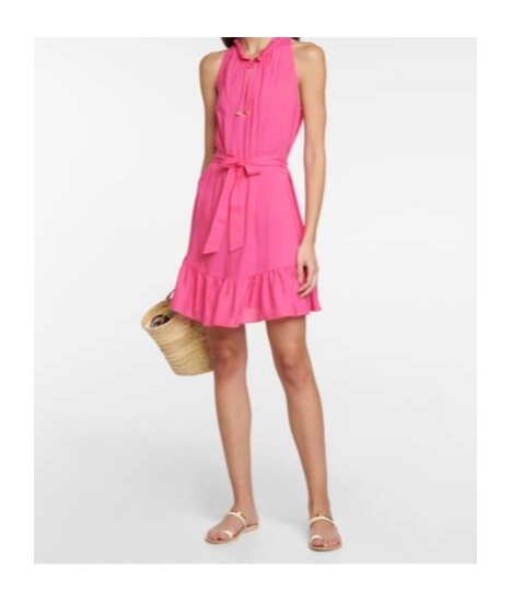 Heidi Klein Self-tie Ruffled Minidress