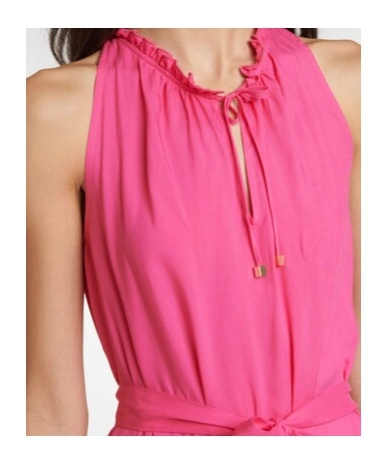 Heidi Klein Self-tie Ruffled Minidress