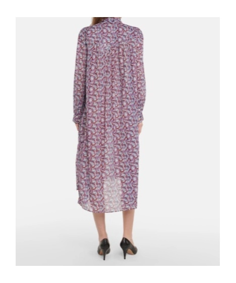 Isabel Marant Étoile Eliane Floral-print Cotton Midi Dress