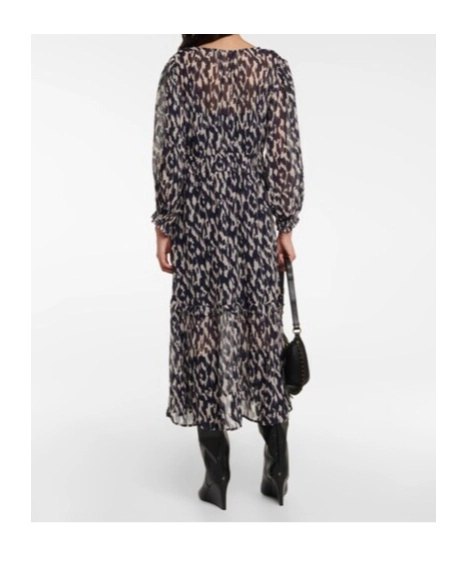 Velvet By Graham & Spencer Kendra Printed Georgette Midi Dress