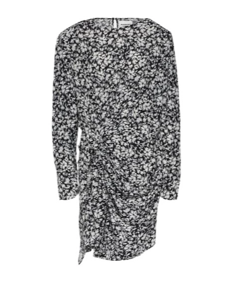 Isabel Marant Étoile Dulce Floral Wrap Dress - Gray