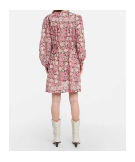 Isabel Marant Étoile Gilinesia Floral-print Cotton Minidress