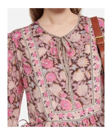 Isabel Marant Étoile Gilinesia Floral-print Cotton Minidress