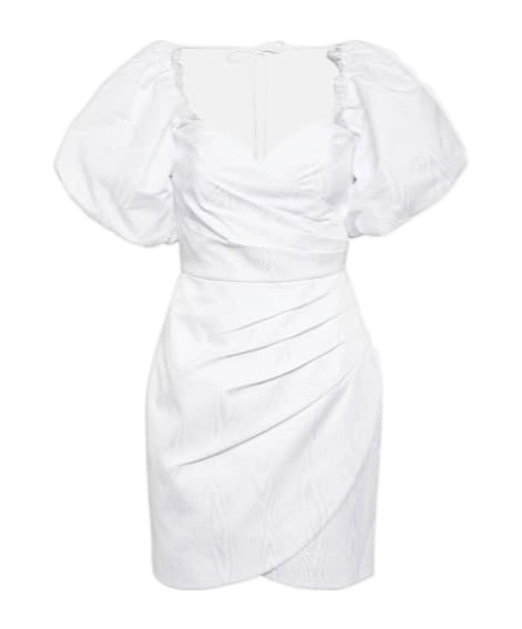 Rebecca Vallance Puff-sleeve Minidress