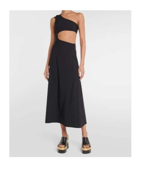 Dodo Bar Or Sheryl One-shoulder Cutout Maxi Dress