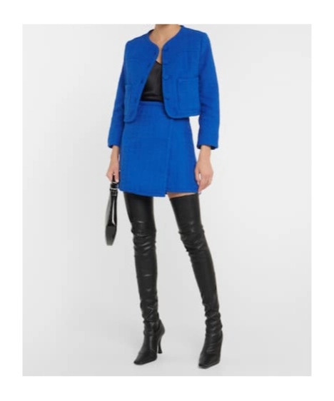 Proenza Schouler White Label Cotton Wrap Skirt