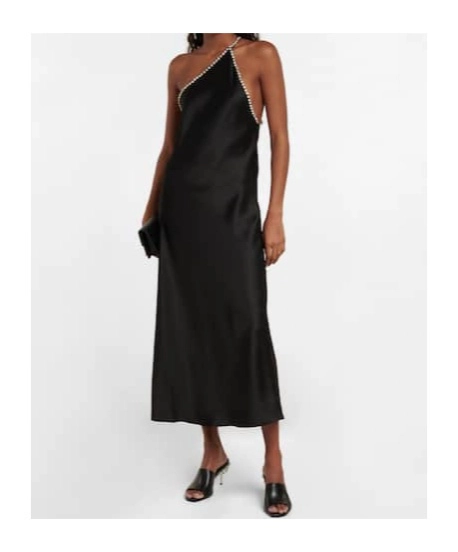Dodo Bar Or Diana Crystal-embellished Midi Dress