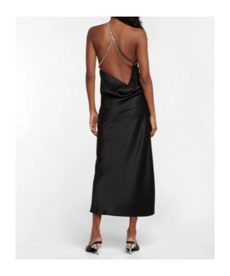 Dodo Bar Or Diana Crystal-embellished Midi Dress
