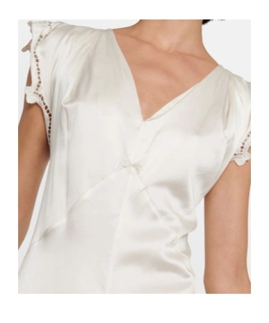 Isabel Marant Étoile Jordina Silk-blend Midi Dress