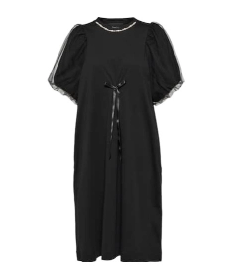 Simone Rocha Embellished Midi Dress - Black