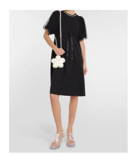Simone Rocha Embellished Midi Dress
