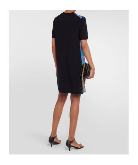 Tory Burch Silk And Wool Minidress