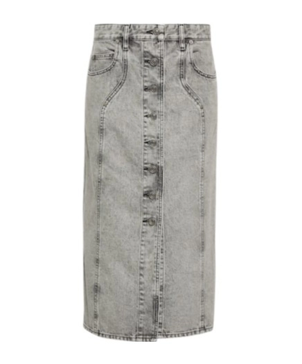 Isabel Marant Étoile Vandy Denim Midi Skirt
