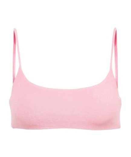 ZANELLATO Muse Scoop Terry Bikini Top - White