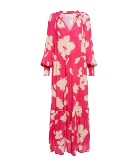 Velvet By Graham & Spencer Luella Printed Maxi Dress - Red
