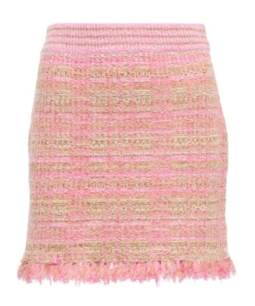 LoveShackFancy Mini Skirt - Pink