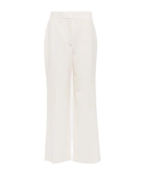 Stella McCartney High-rise Wide-leg Twill Pants