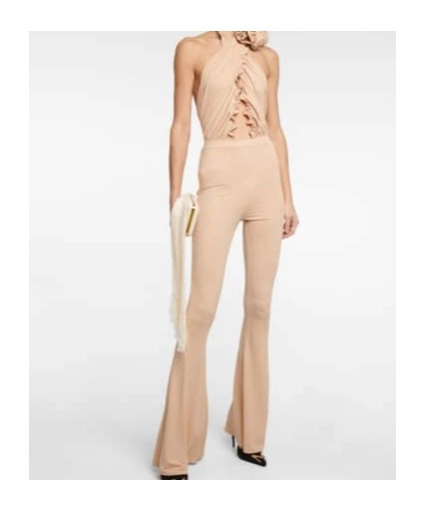 Magda Butrym High-rise Jersey Flared Pants