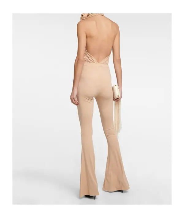 Magda Butrym High-rise Jersey Flared Pants