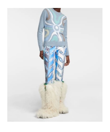 Emilio Pucci High-neck Knit Sweater