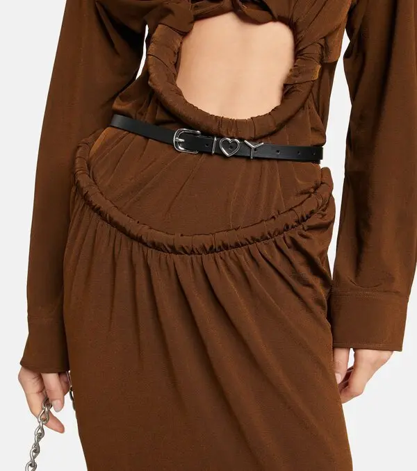 Y/project Tie-waist Knit Skirt