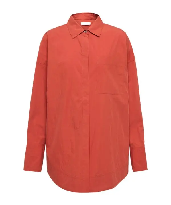 Co Essentials Cotton-blend Shirt - Brown