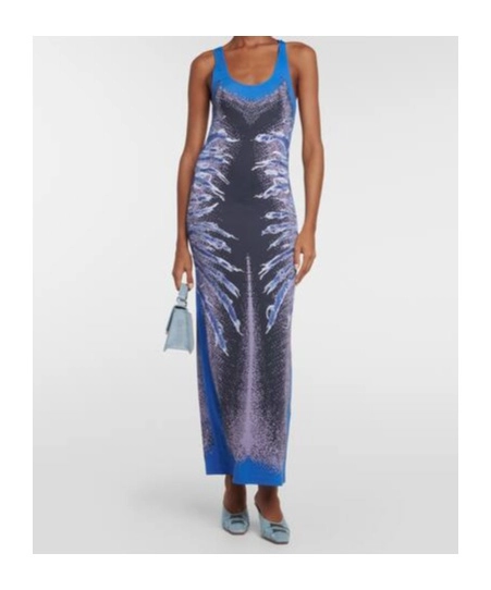 Y/project Printed Maxi Dress