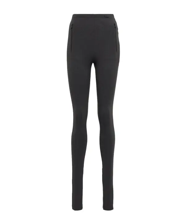 Wardrobe.NYC High-waisted Skinny Casual Pants - Black