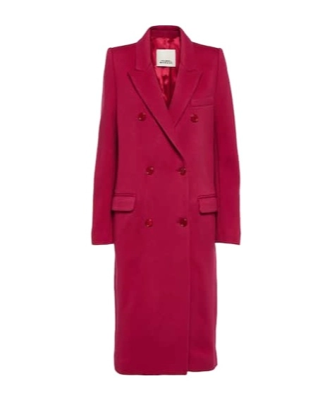 Isabel Marant Étoile Enarryli Wool And Cashmere Coat