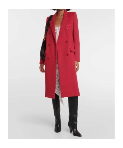 Isabel Marant Étoile Enarryli Wool And Cashmere Coat