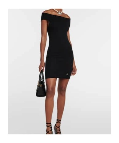 VIVIENNE WESTWOOD Off-the-shoulder Mini Dress