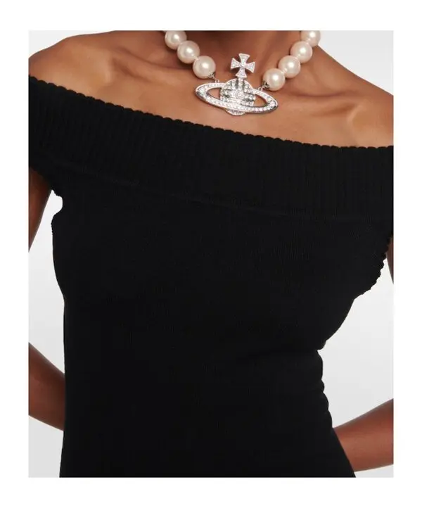 VIVIENNE WESTWOOD Off-the-shoulder Mini Dress