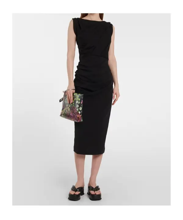 Dries Van Noten Pleated Dress