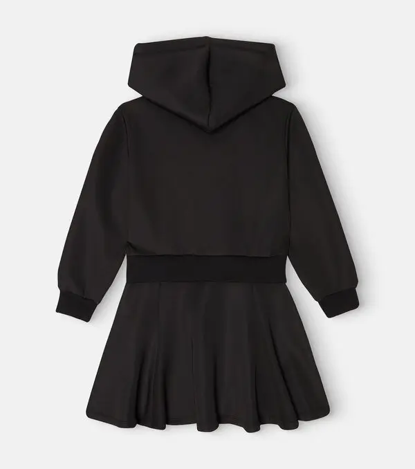 Versace Studded Hoodie Dress