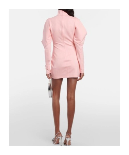AREA Embellished Minidress