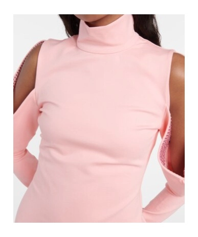 AREA Embellished Minidress