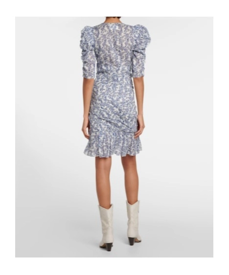 Isabel Marant Étoile Galdino Floral Cotton Minidress