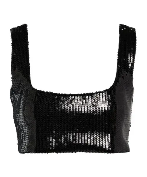 Galvan Sequin Top