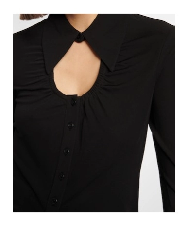 Proenza Schouler Cutout Jersey Top
