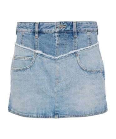 Isabel Marant Étoile High-rise Denim Miniskirt