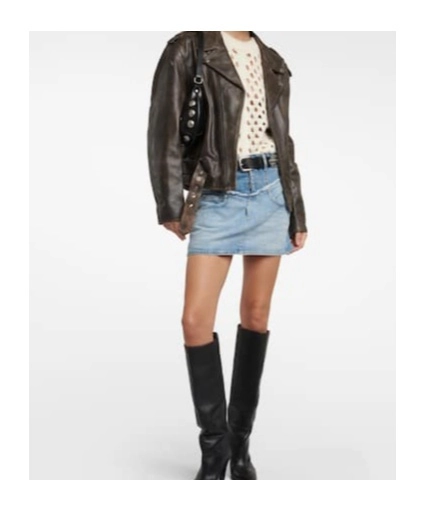Isabel Marant Étoile High-rise Denim Miniskirt