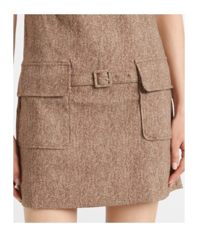 Staud Sheila Belted Midi Dress