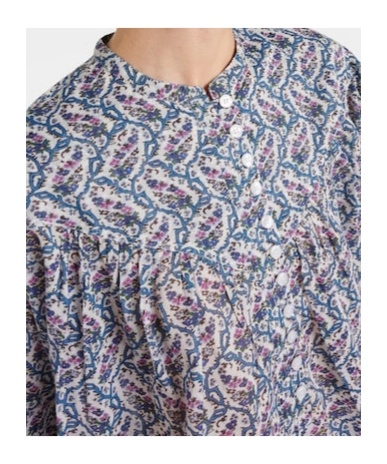 Isabel Marant Étoile Printed Cotton Top
