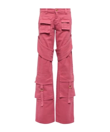 Blumarine Denim Cargo Pants